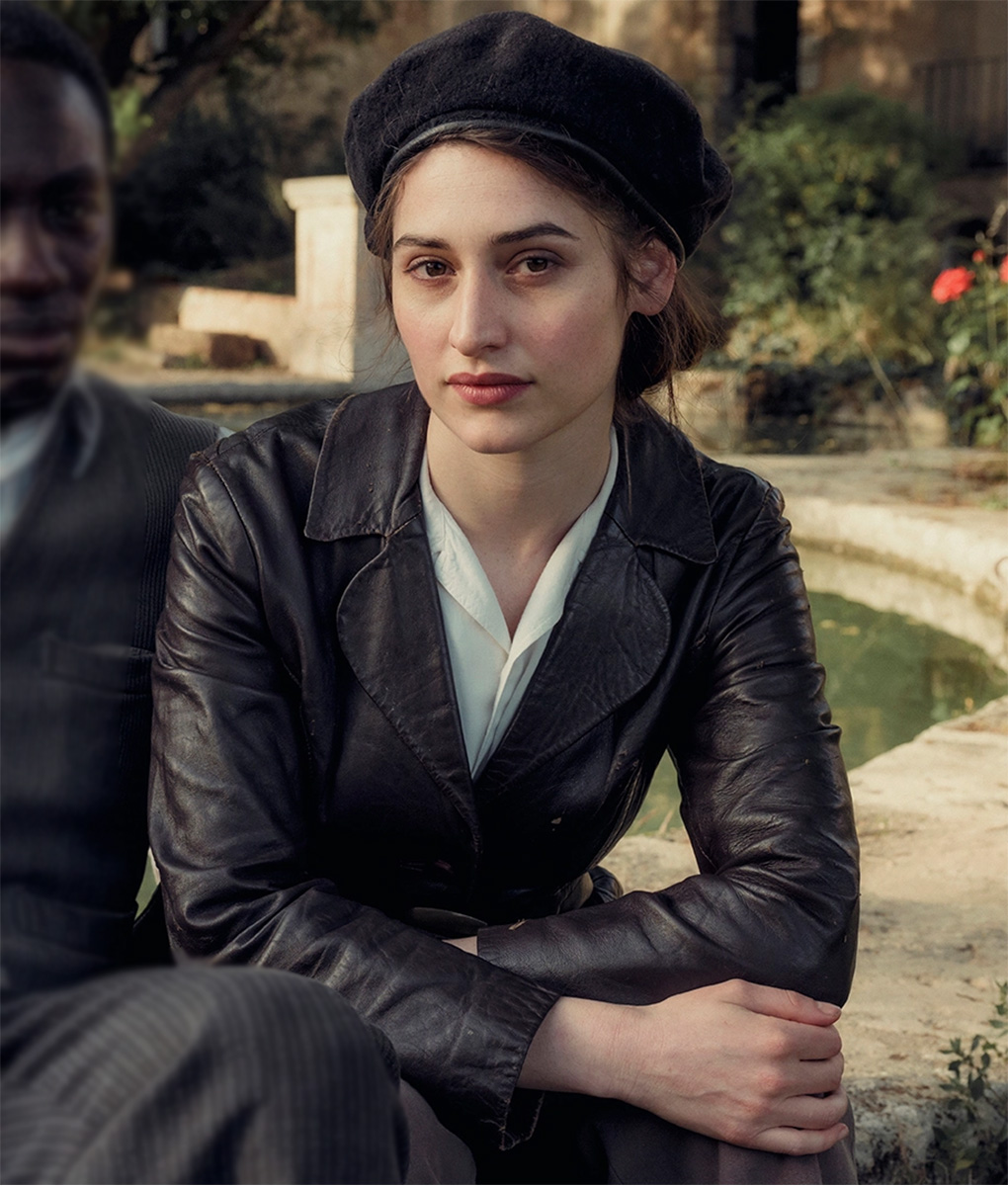 Transatlantic - Deleila Piasko (Lisa Fittko) Black Leather Jacket