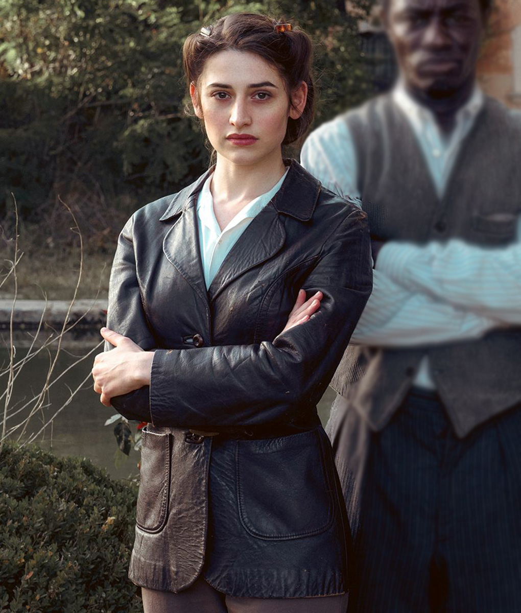 Transatlantic - Deleila Piasko (Lisa Fittko) Black Leather Jacket