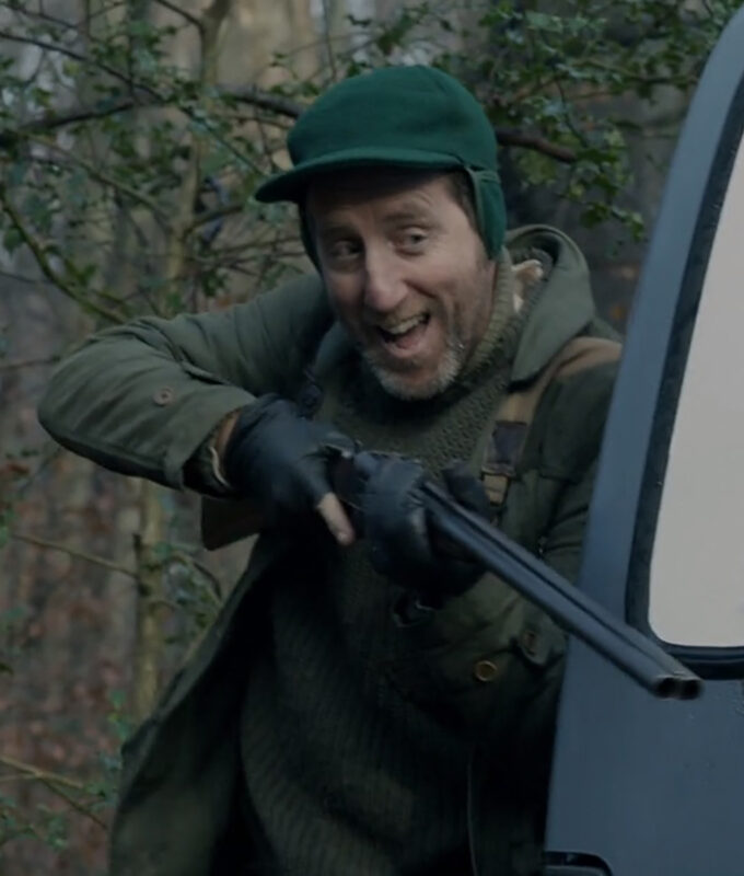 Black Mirror Baxter Green Cotton Jacket