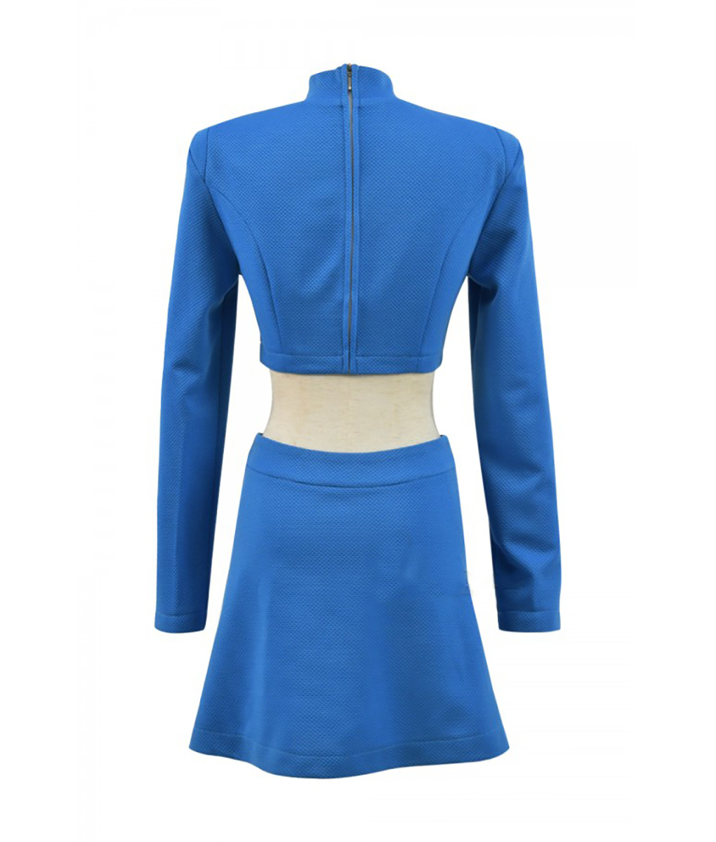 Black Mirror Nanette Cole Blue Costume