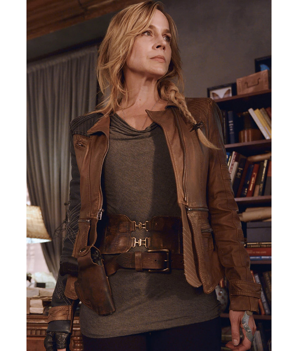 Defiance Julie Mayor Amanda Rosewater Leather Jacket
