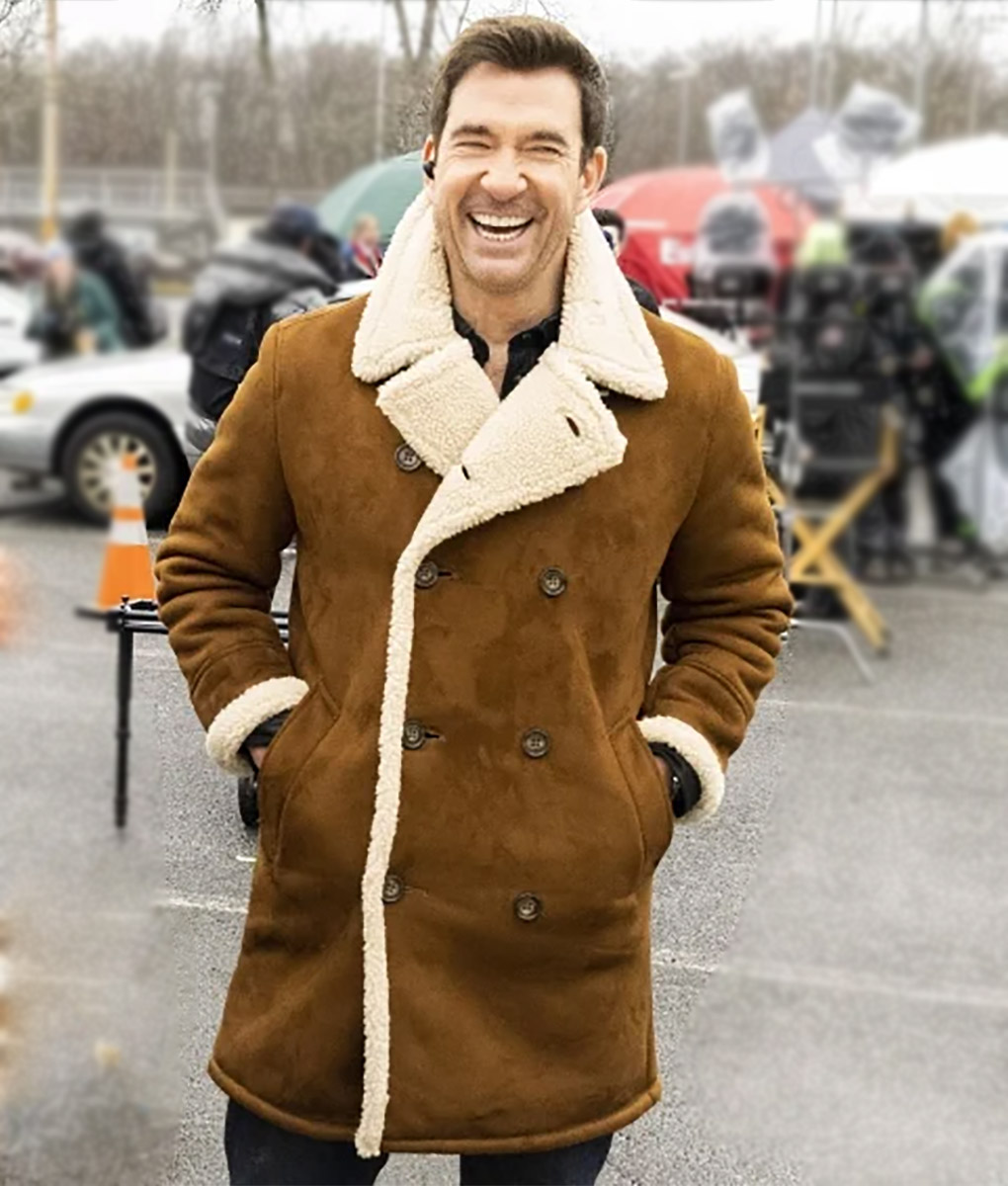 FBI: Most Wanted S04 Remy Scott Brown Double Breasted Coat