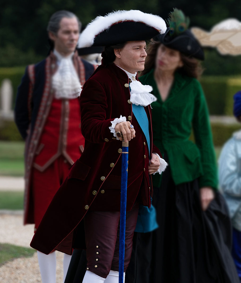 Jeanne du Barry Johnny Depp Louis XV Red Velvet Coat