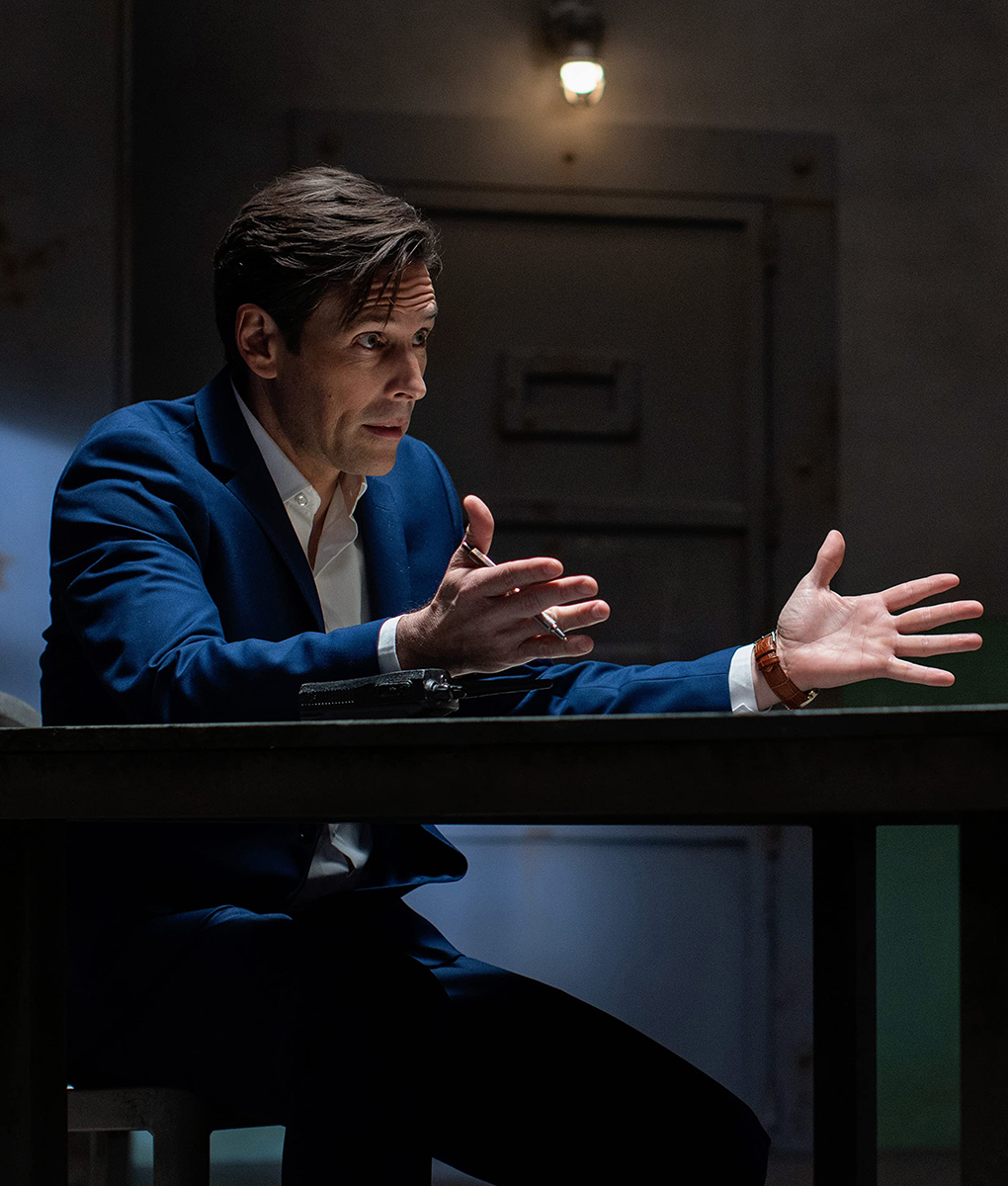 Nefarious' Dr. James Martin Navy Blue Blazer