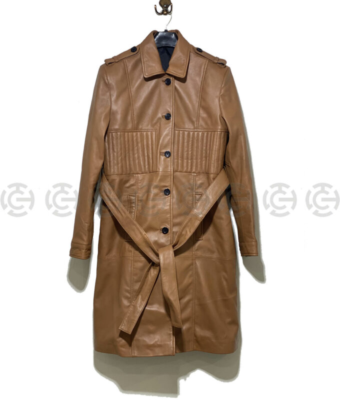Shin Kamen Rider Ruriko Midorikawa Brown Leather Coat