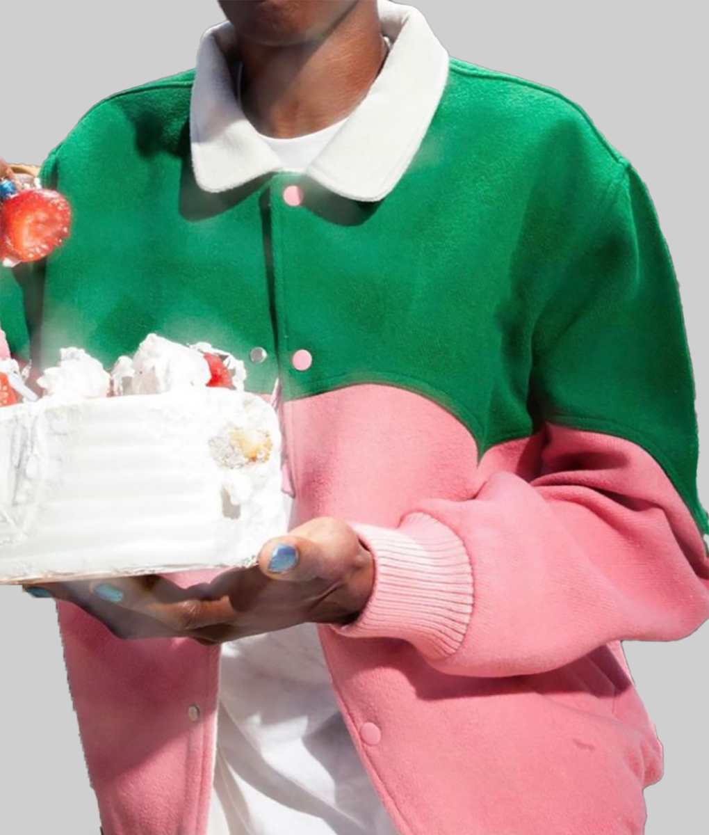 Tyler, the Creator Green & Pink Golf Jacket