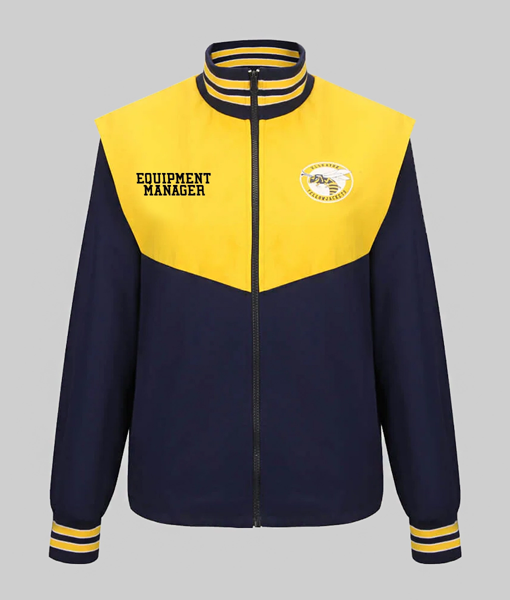 Yellowjackets Teen Misty Yellow and Black Varsity Jacket