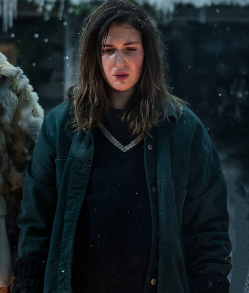 Yellowjackets Teen Shauna Green Denim Jacket