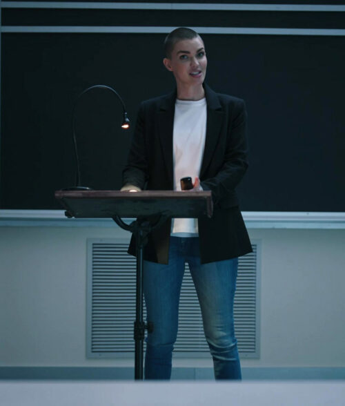 1up Ruby Rose Parker Black Blazer