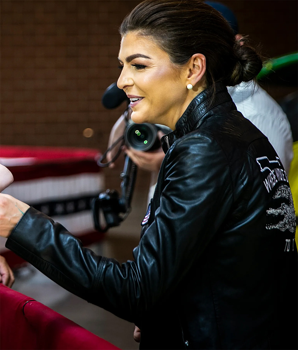 Casey DeSantis Where Woke Goes To Die Leather Jacket
