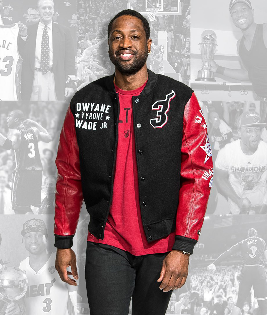 Court Culture Dwyane Wade Jacket Varsity Jacket