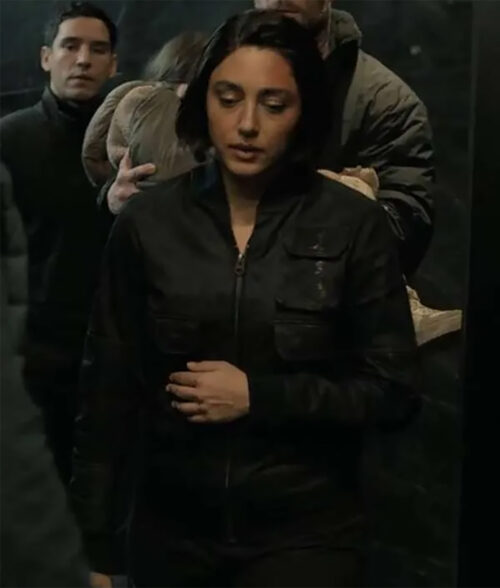 Extraction 2 Golshifteh Nik Khan Black Jacket