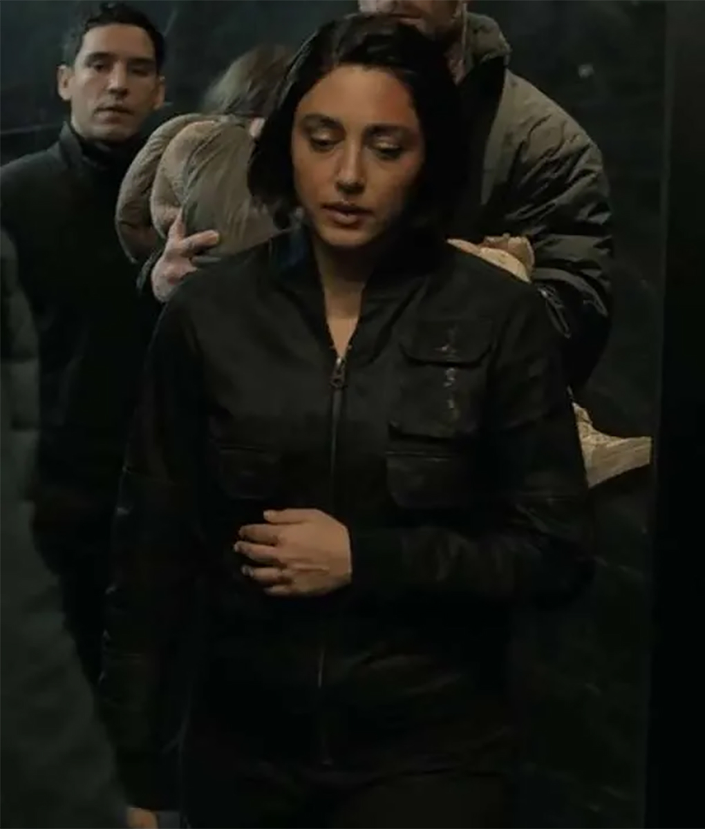 Extraction 2 Golshifteh Nik Khan Black Jacket