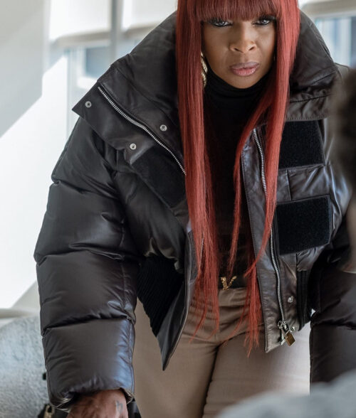 Power Book II Ghost Mary J. Blige Puffer Jacket