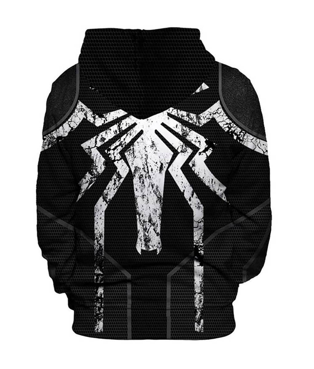 Black Spiderman Hoodie