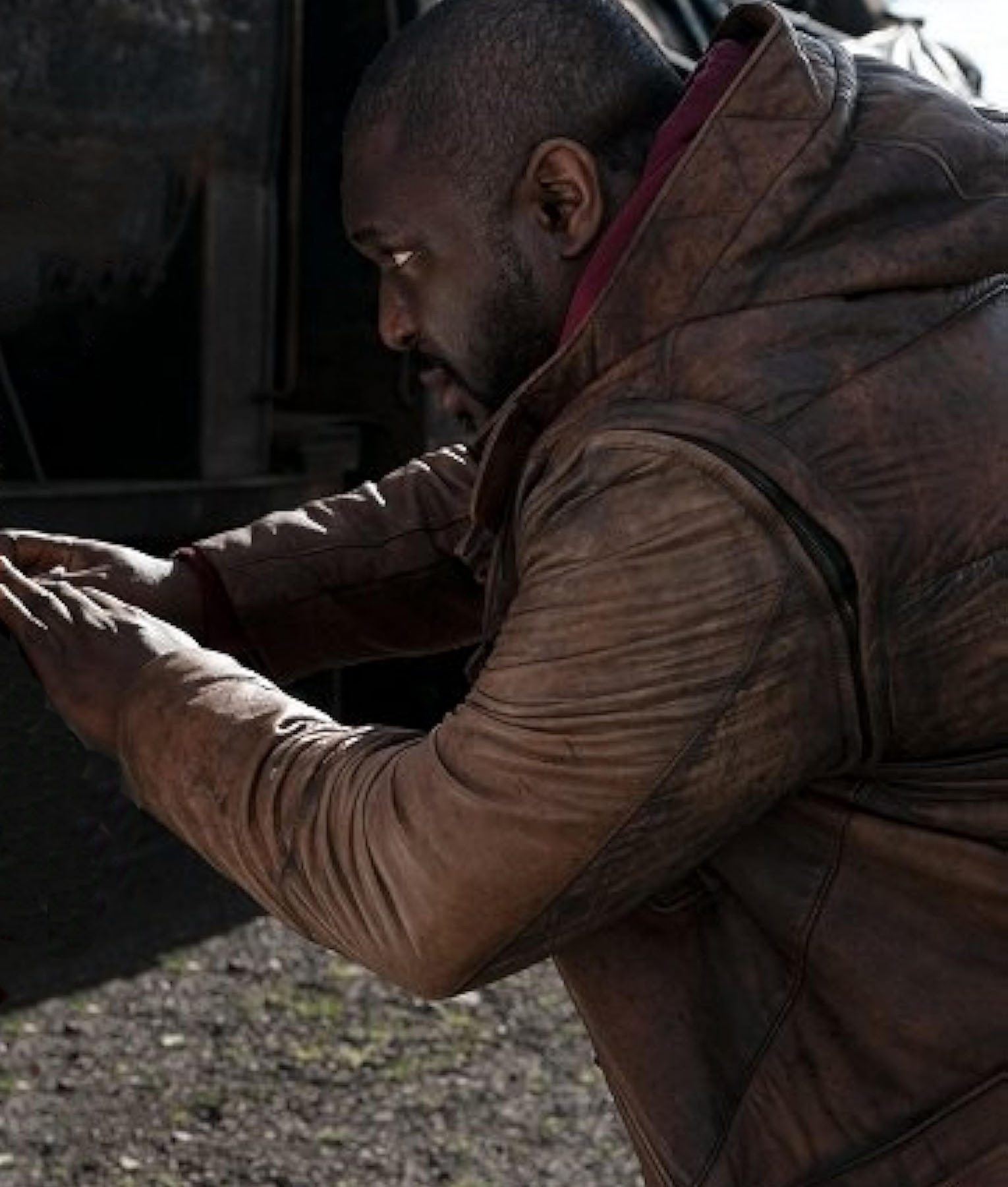 Sweet Tooth Nonso Tommy Jepperd Brown Leather Coat