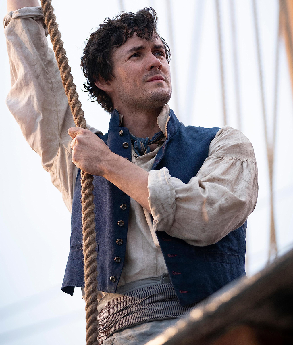 The Little Mermaid Jonah Hauer Eric Blue Vest