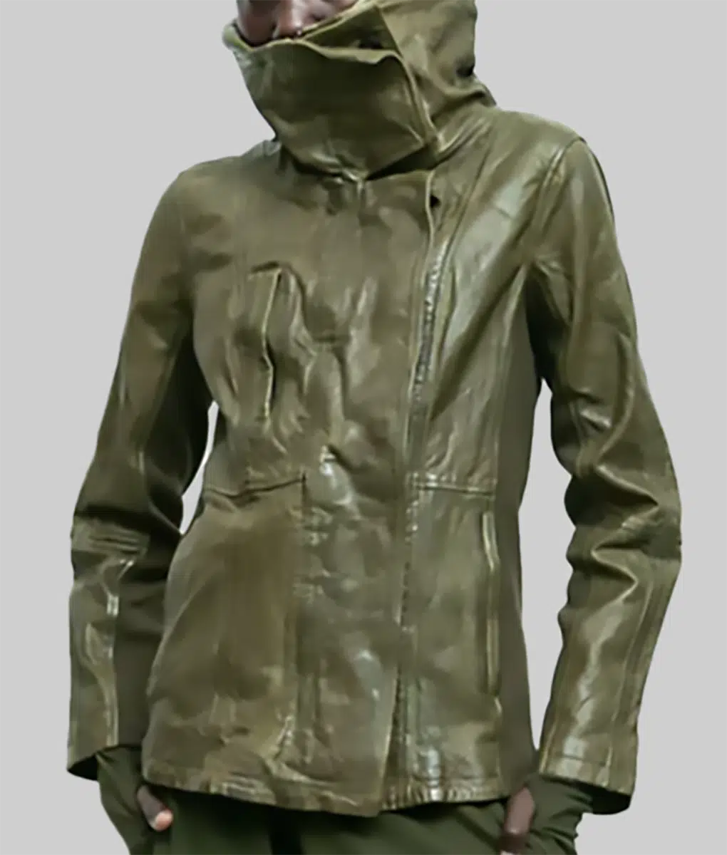 The Walking Dead Lauren Maggie Rhee Leather Jacket