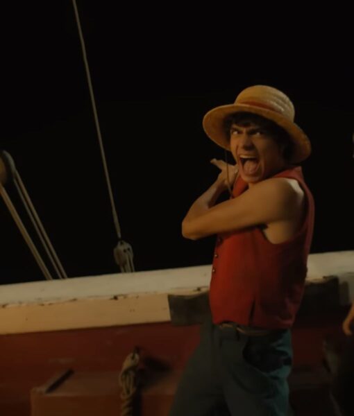One Piece Iñaki Monkey D. Luffy Red Vest