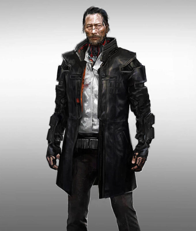 Cyberpunk 2077 Game Goro Takemura Coat