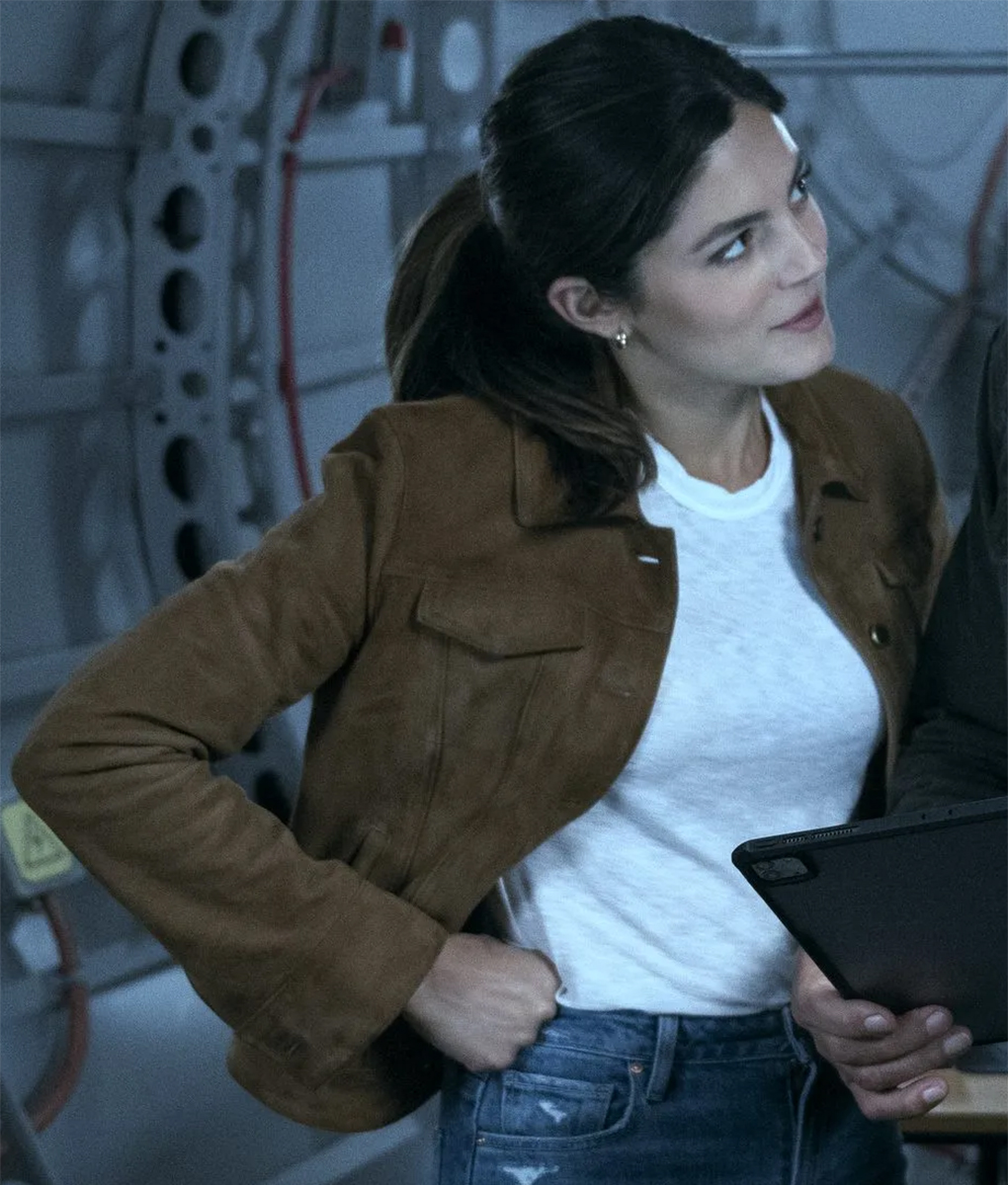 FUBAR Monica Barbaro Emma Trucker Jacket