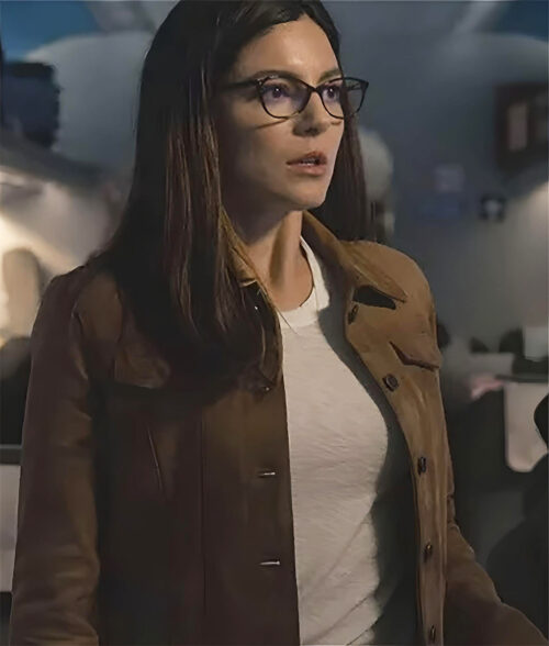 Emma Fubar Brown Suede Jacket - Fubar Monica Barbaro Brown Jacket | The ...