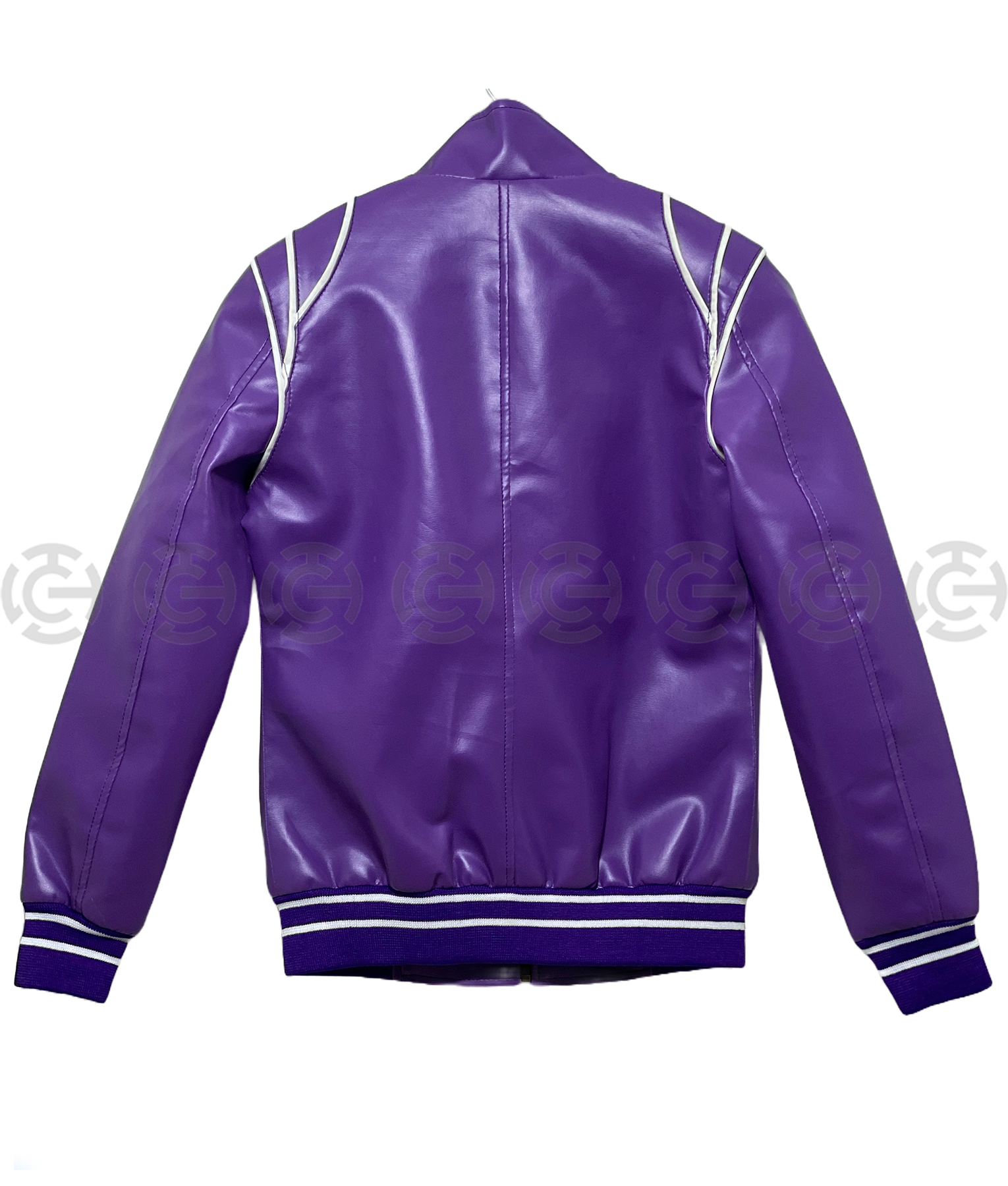Glow Alison Ruth Wilder Purple Leather Jacket