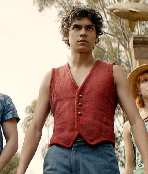 One Piece Iñaki Monkey D. Luffy Red Vest