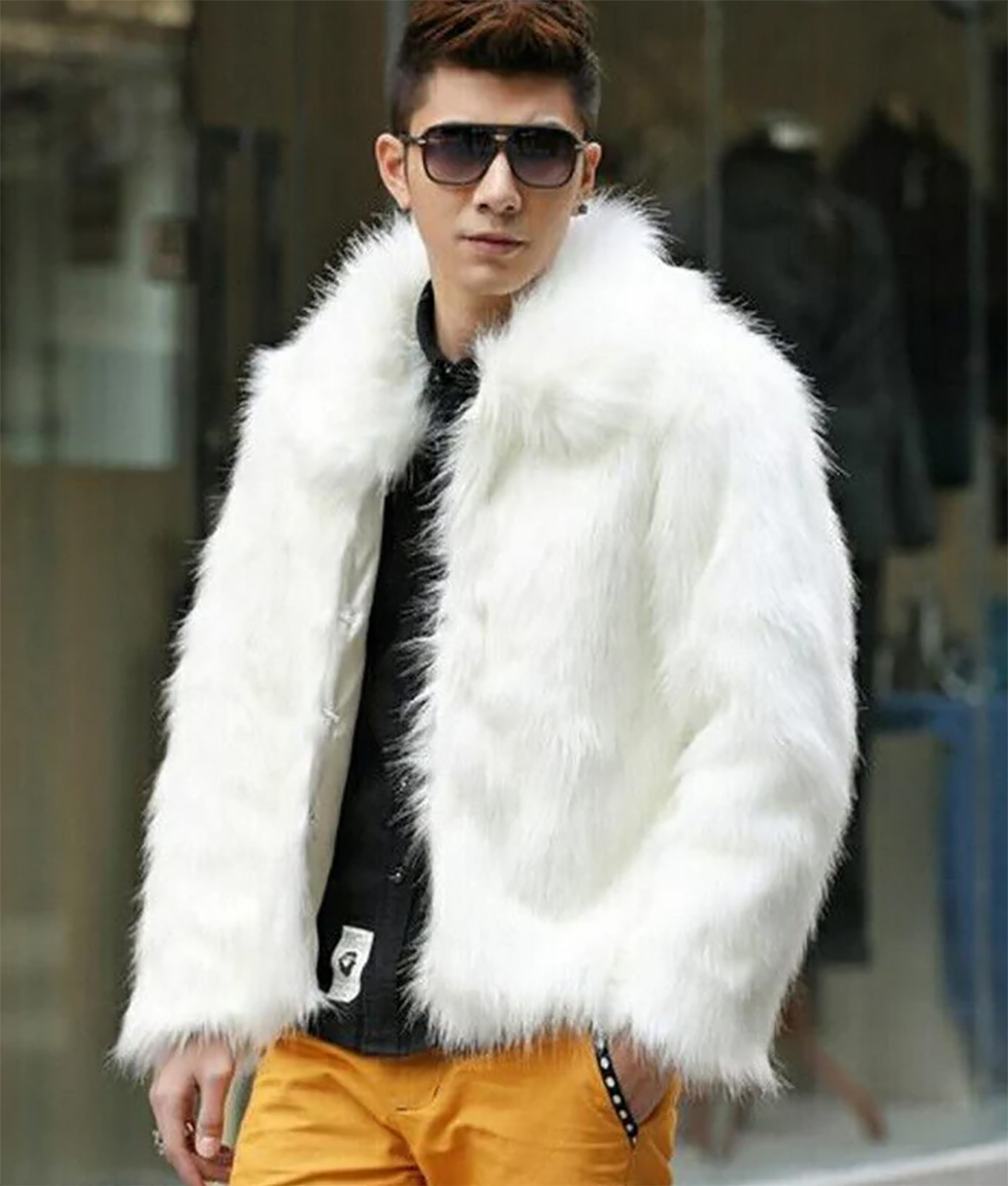 Rex White Fur Jacket