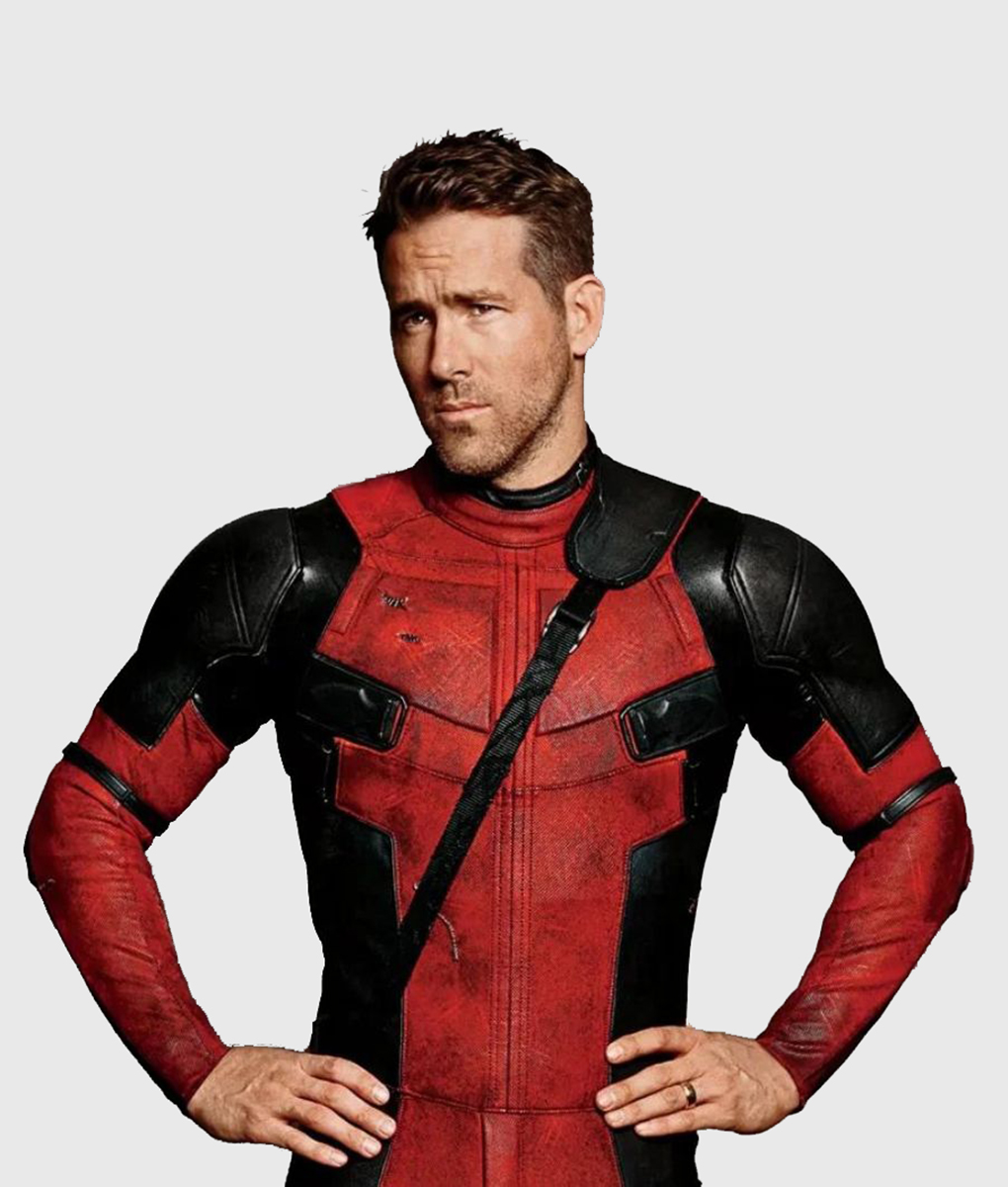 Ryan Reynolds Deadpool 3 Costume Jacket - Ryan Reynolds Deadpool Red ...