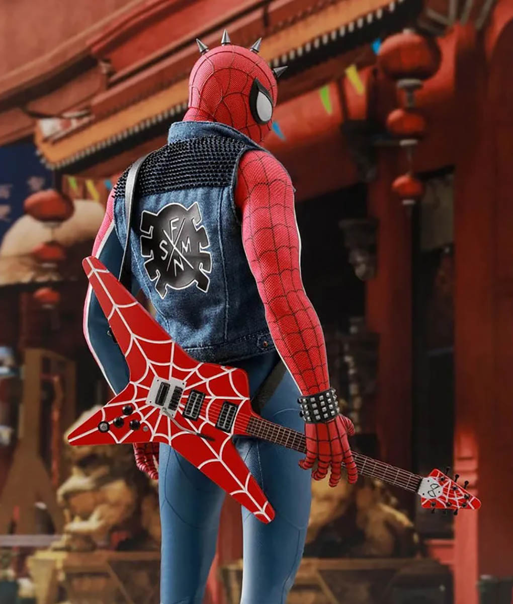 Spider-Man: Across the Spider-Verse Spider-Punk Blue Denim Vest
