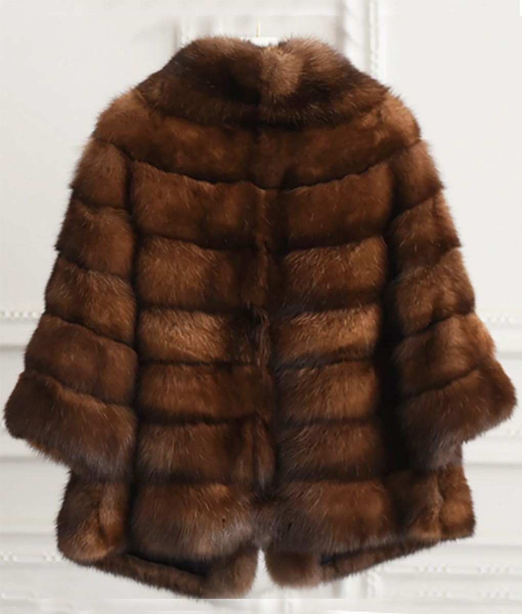 Stella Brown Faux Fur Coat