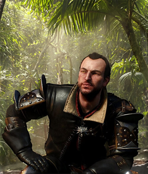 The Witcher 3 Game Lambert Brown Jacket