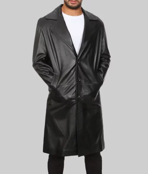 Adam Copeland Percy Jackson Black Coat - Percy Jackson Ares Black Coat ...
