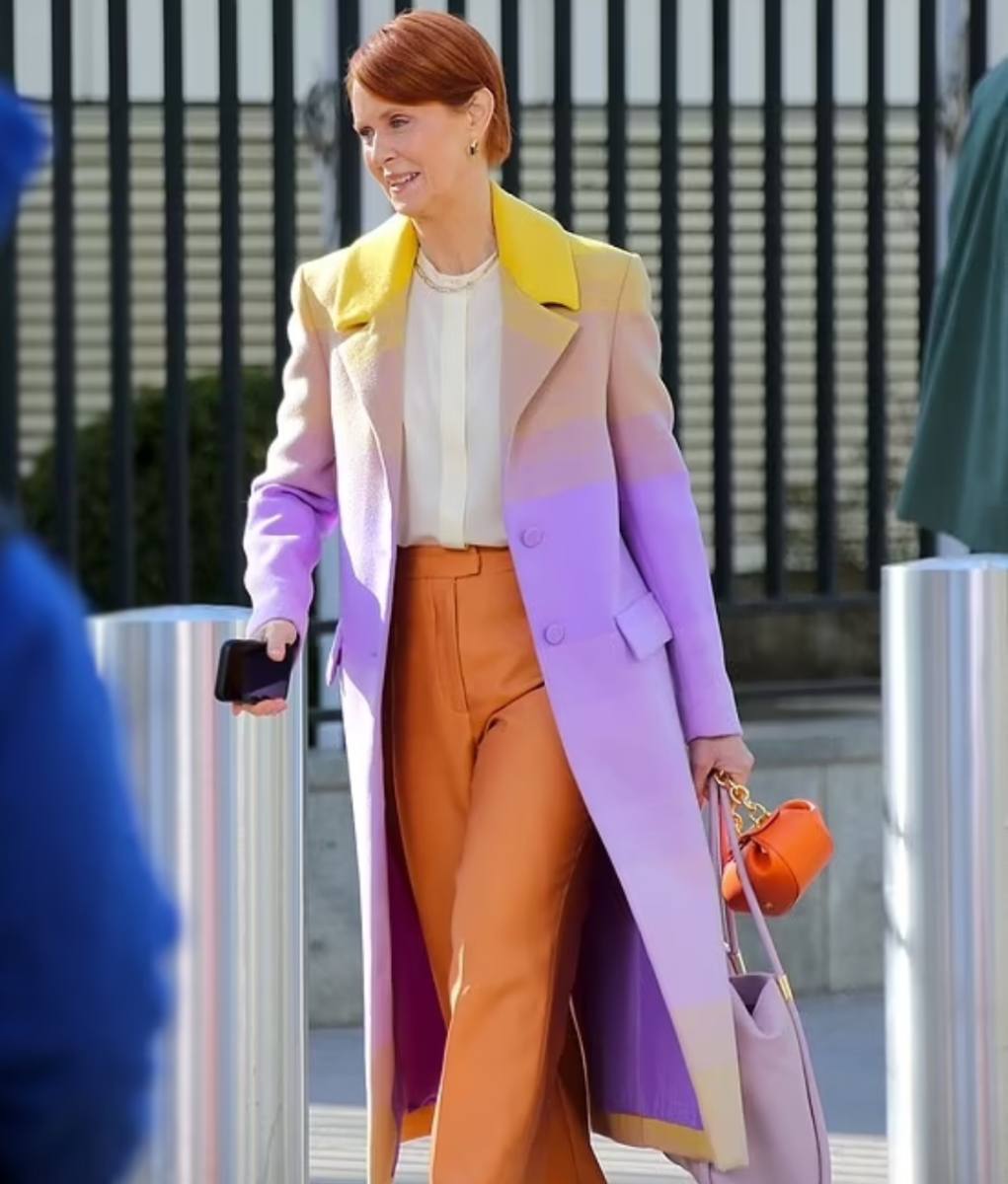 And Just Like That S02 Miranda Hobbes Coat | Cynthia Nixon Coat