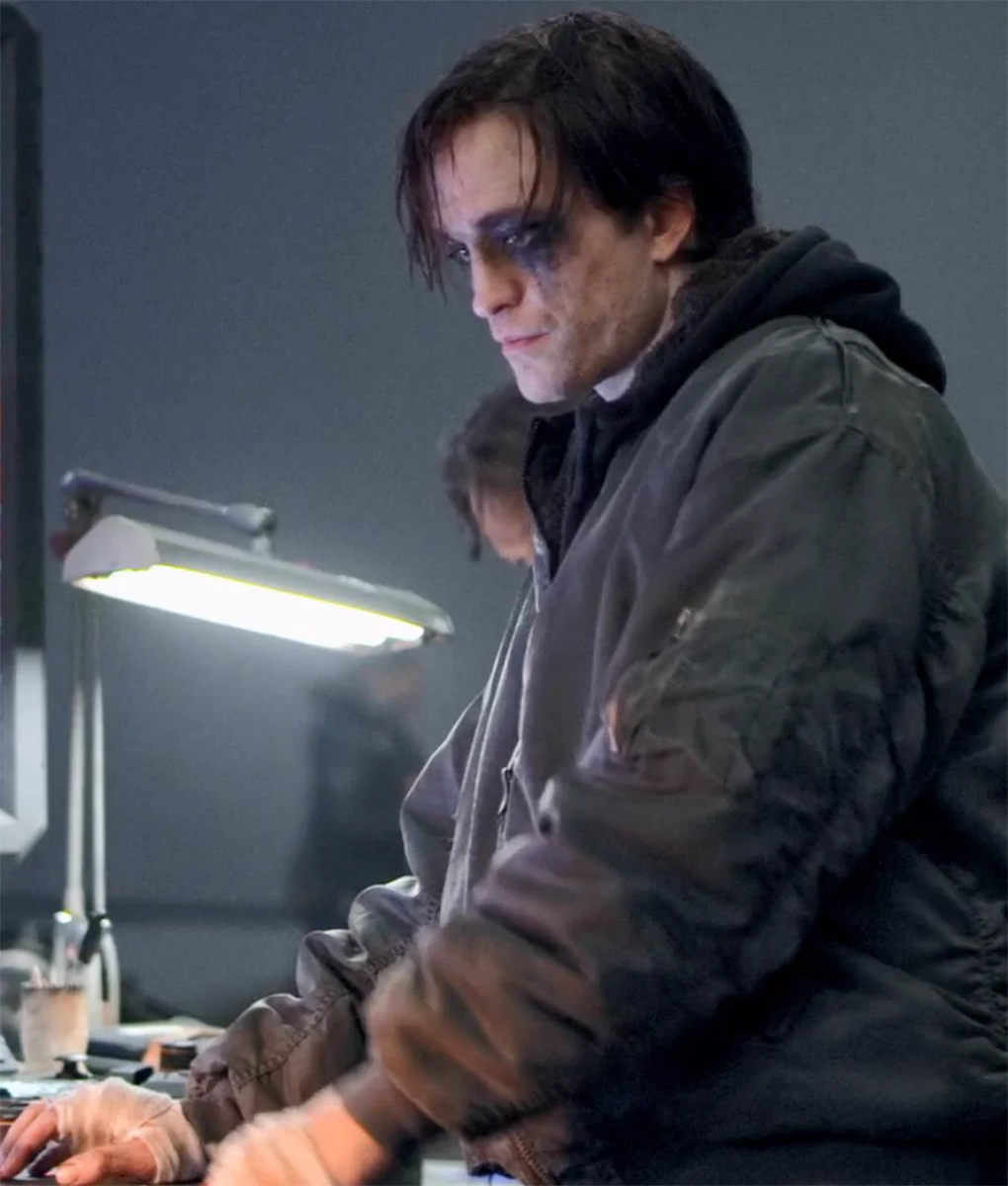 Robert Pattinson Bomber Jacket The Batman - The Batman Bruce Wayne ...
