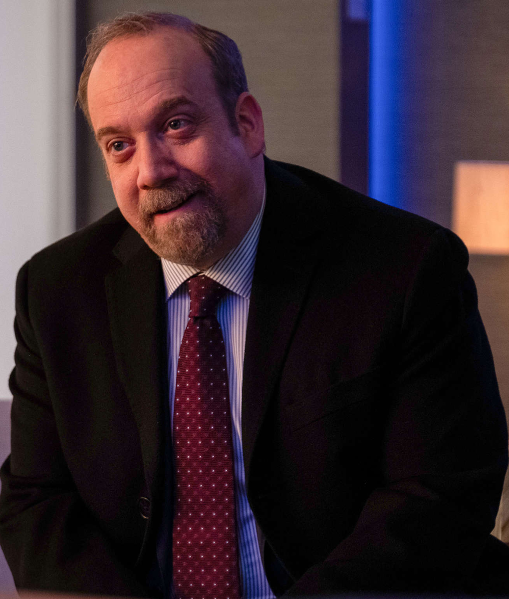 Billions Chuck Rhoades Black Coat | Paul Giamatti Coat