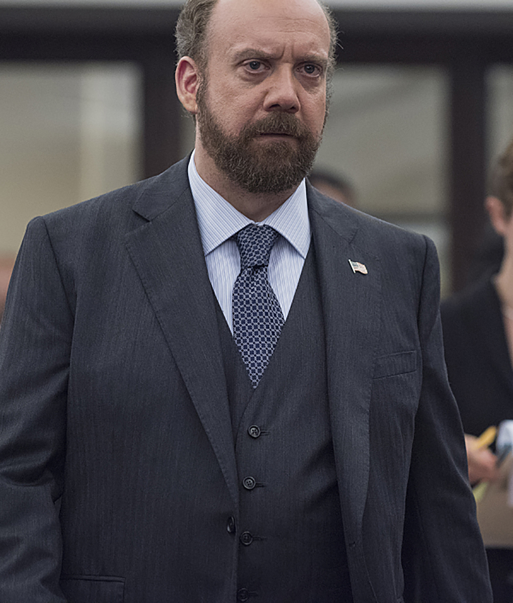 Billions Chuck Rhoades Grey Suit | Paul Giamatti Suit