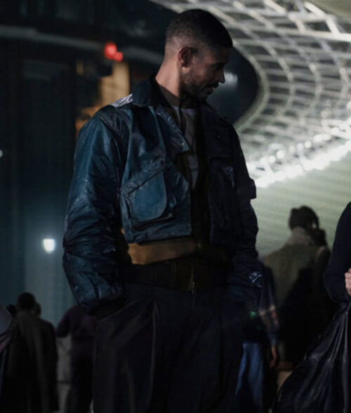 Foundation Raych Seldon Blue Jacket | Alfred Enoch Jacket