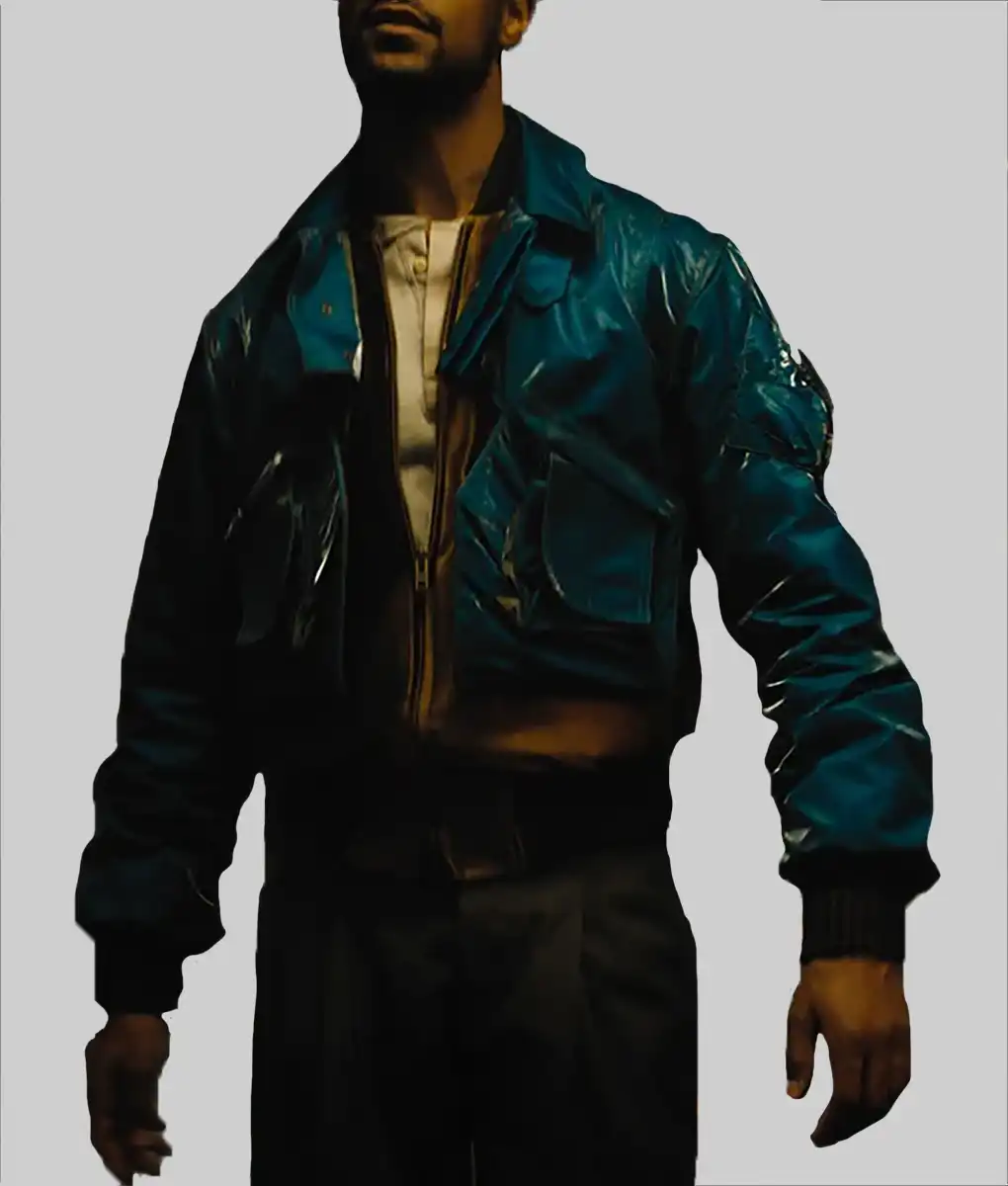 Foundation Raych Seldon Blue Jacket | Alfred Enoch Jacket