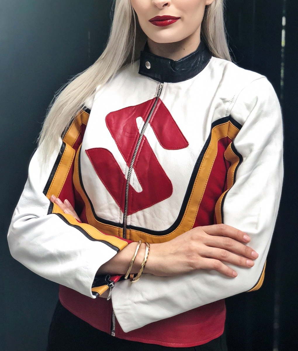 Hackers Angelina Jolie Kate Libby Leather Jacket