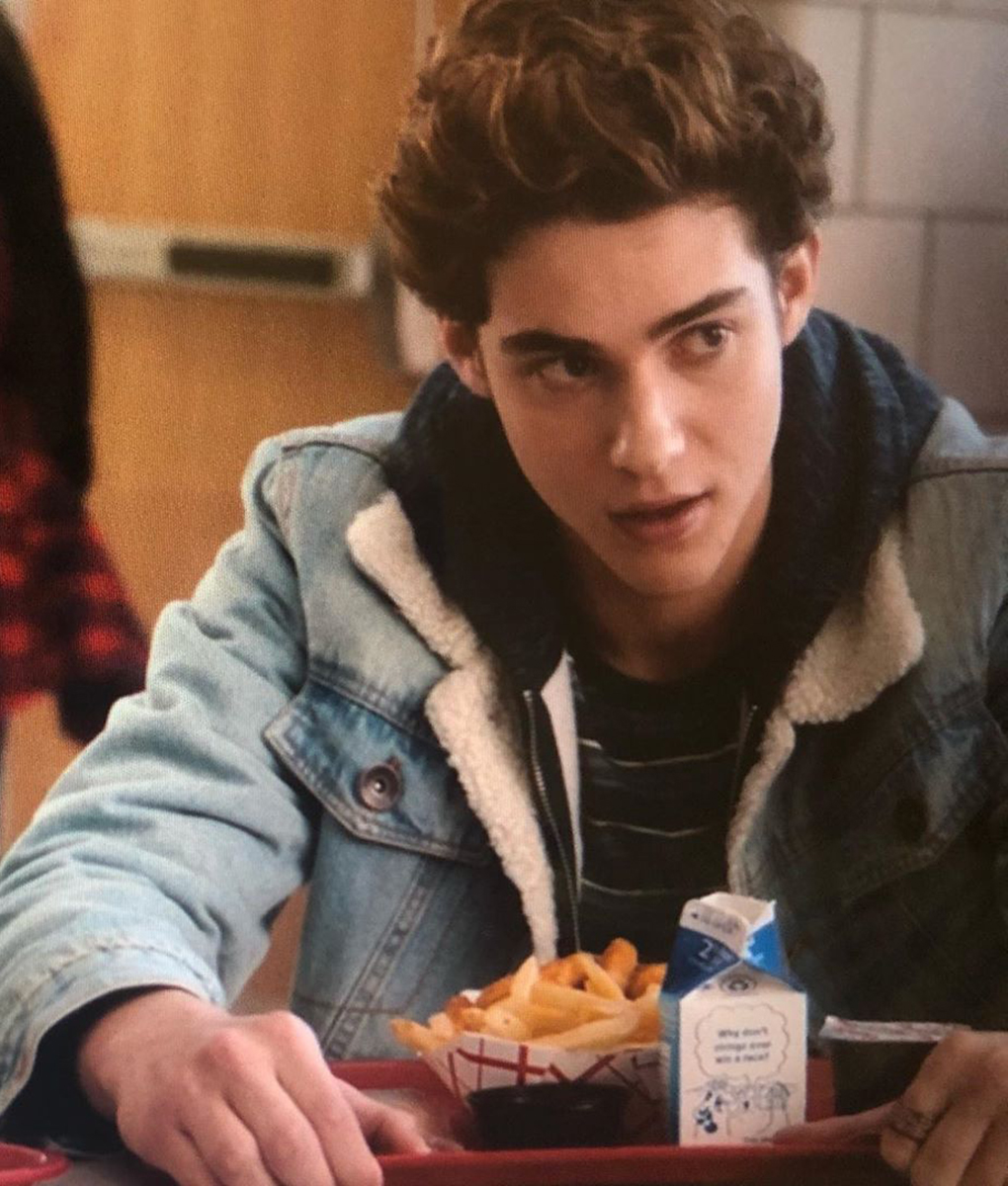 High School Musical Ricky Shearling Denim Jacket | Joshua Bassett Jacket