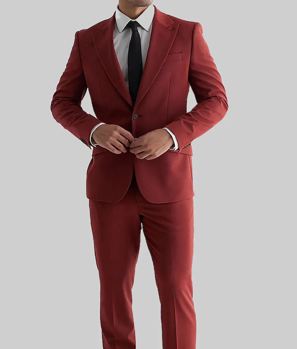 Love in Taipei Ross Rick Woo Red Suit