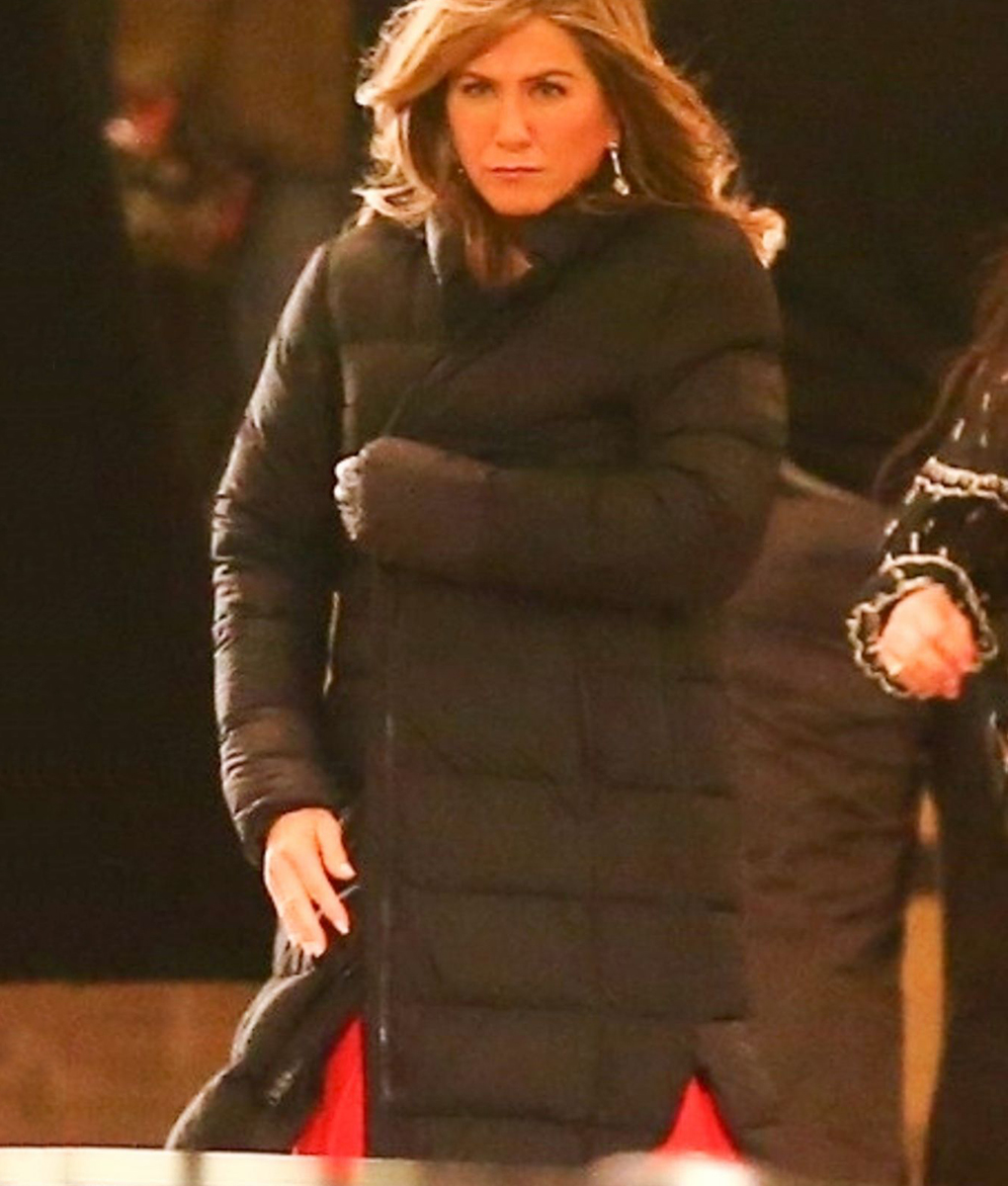 The Morning Show Alex Levy Black Coat | Jennifer Aniston Coat