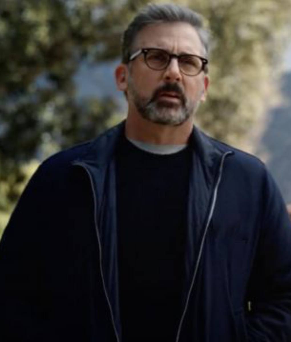 The Morning Show Mitch Kessler Blue Jacket | Steve Carell Jacket