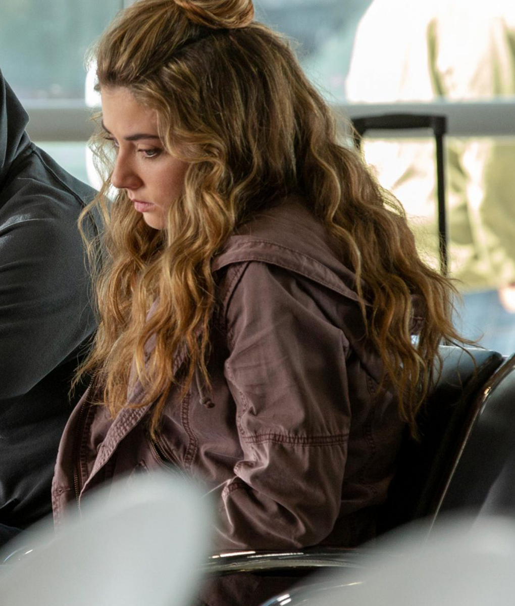 The Punisher Giorgia Whigham Purple Hooded Jacket