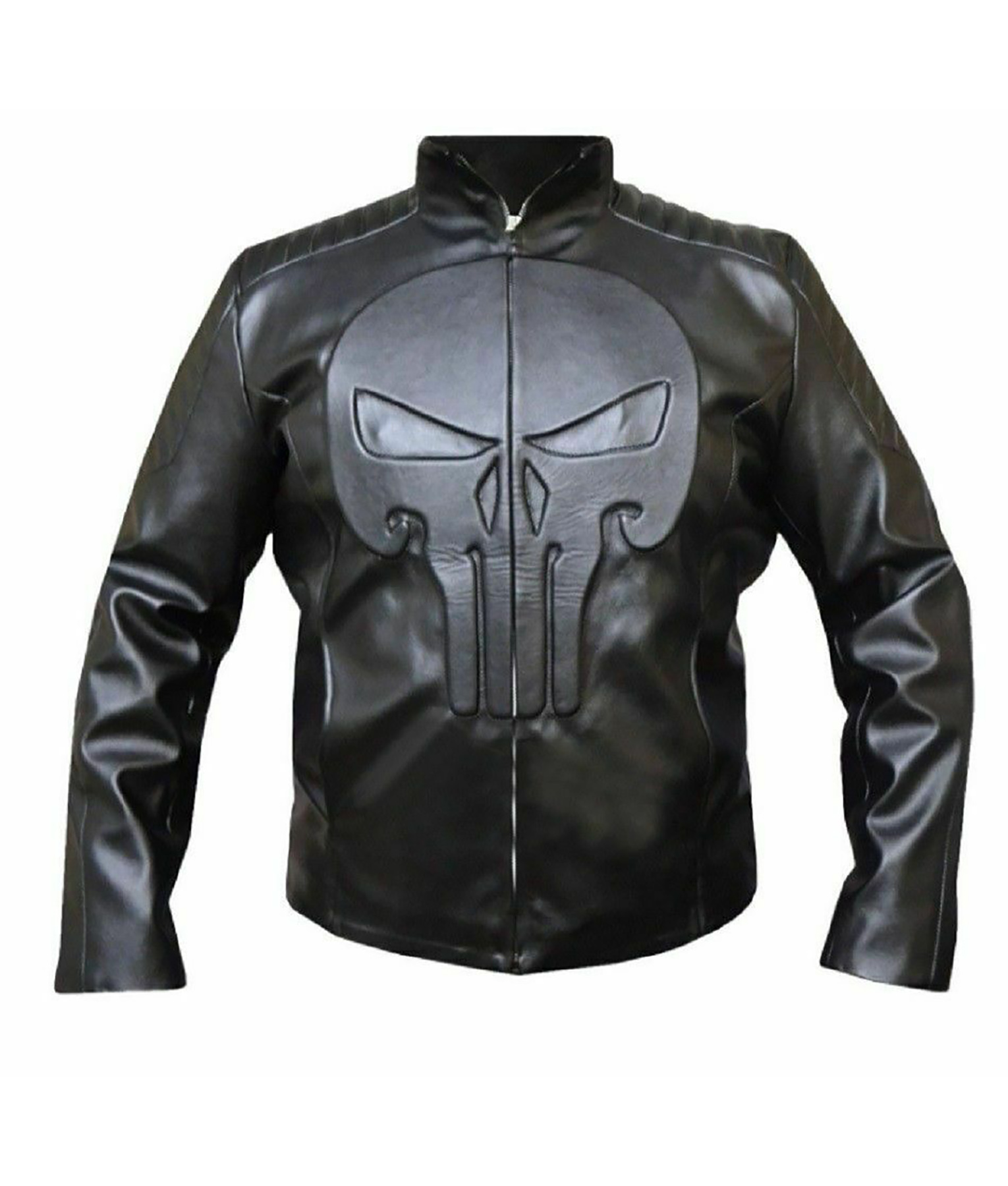 The Punisher Thomas Jane Black Leather Jacket