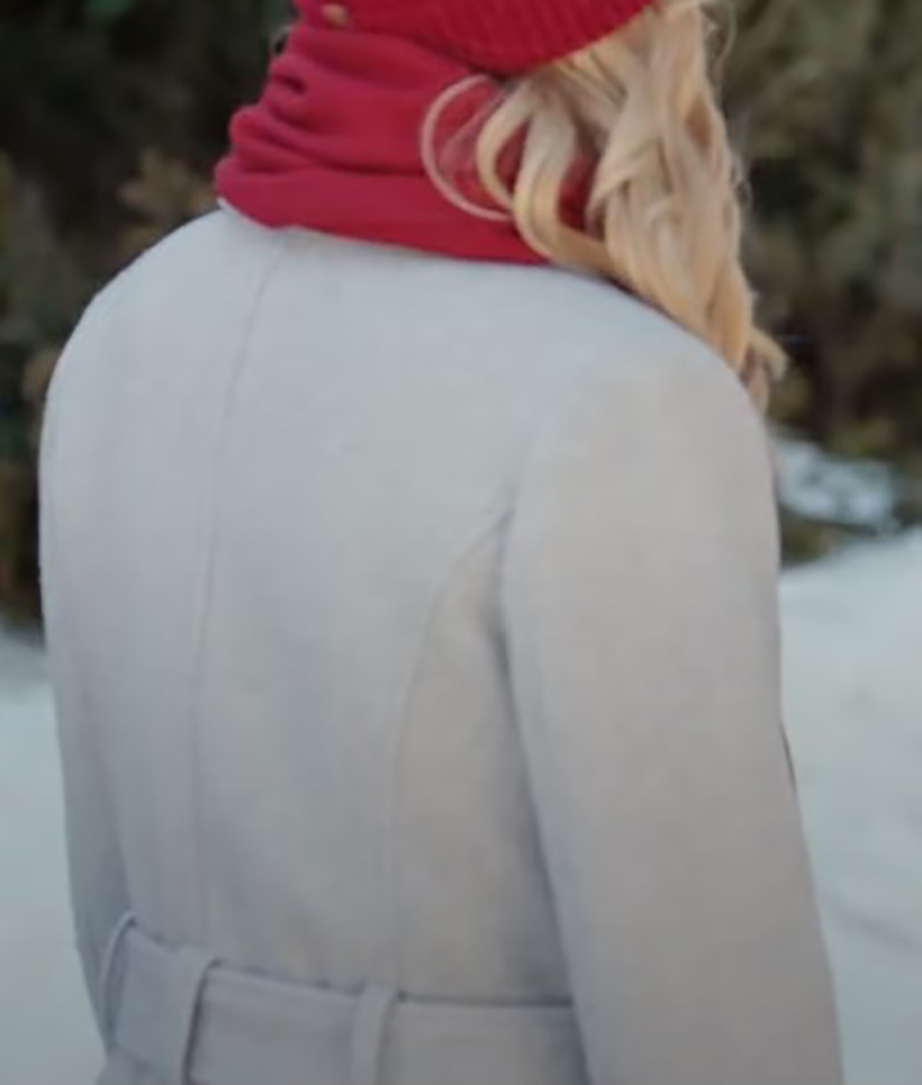 Christmas On The Alpaca Farm Kirsten Comerford Grey Coat | The Leather City