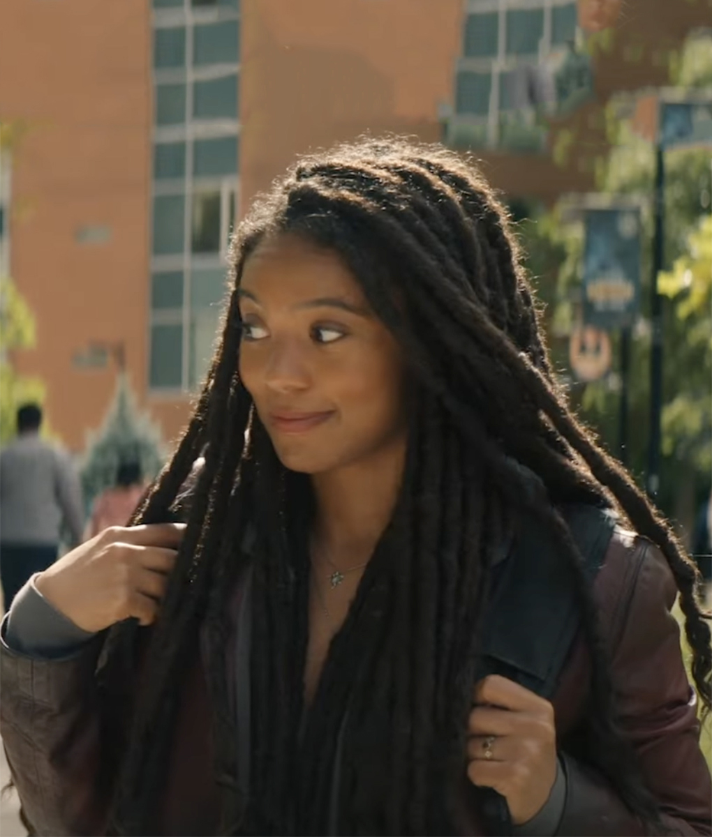 Gen V Marie Moreau Maroon Coat | Jaz Sinclair Coat