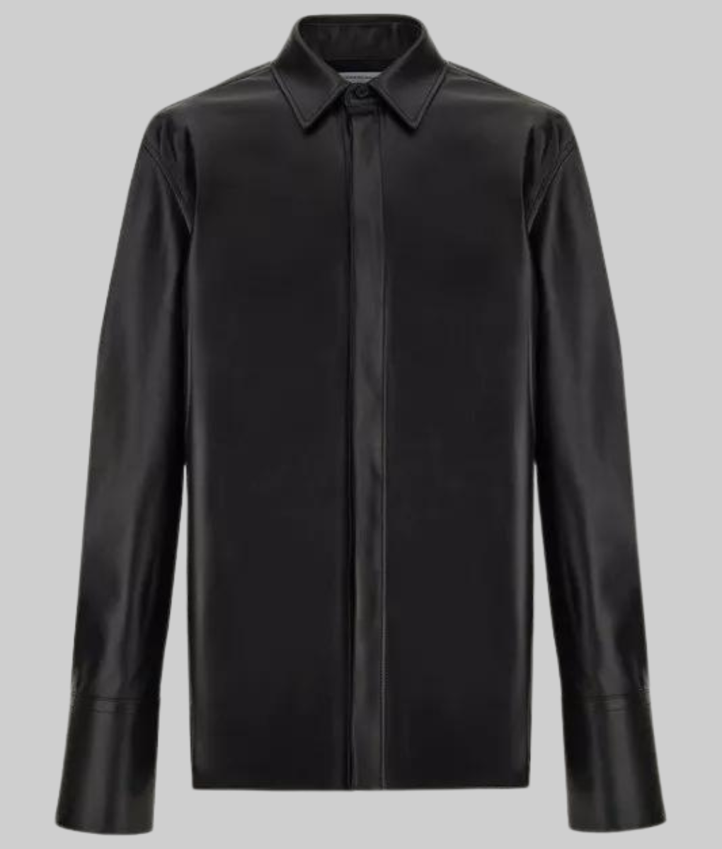 Joe Jonas Black Leather Jacket | Joseph Adam Jonas Jacket